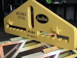 Custom_Spreader_Beam_Multiple_PickPoints | CraneWerks